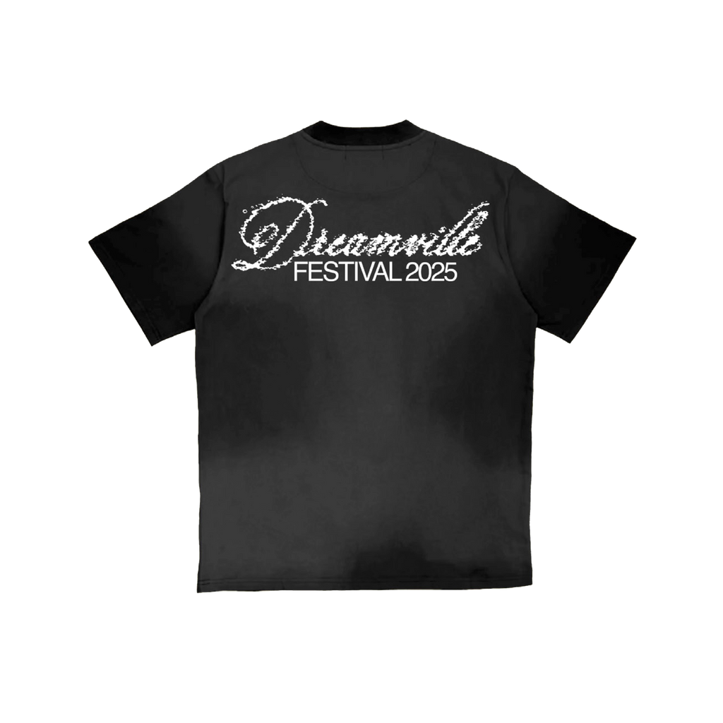 DV 25 Flower Crown Black Tee – Dreamville Festival