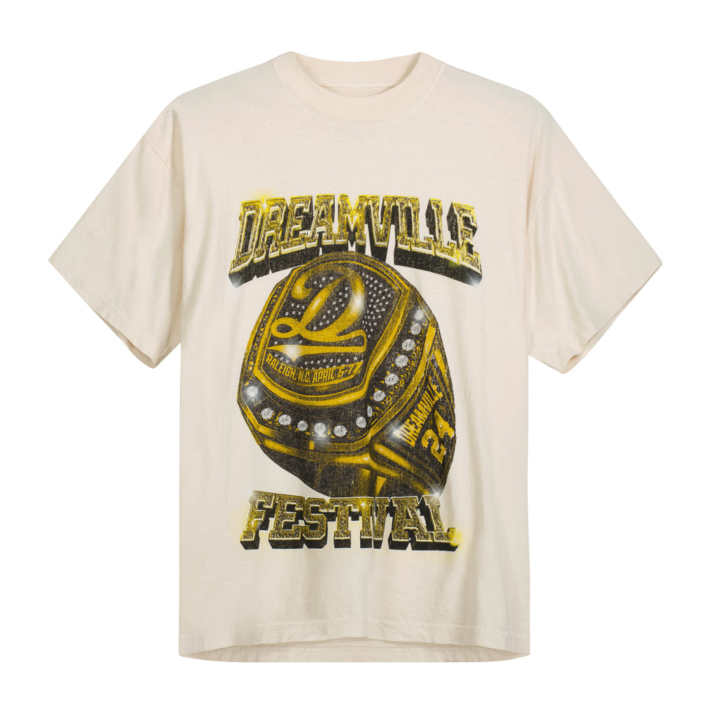 DV Fest 24 Championship Ring Ivory Lineup Tee – Dreamville Festival