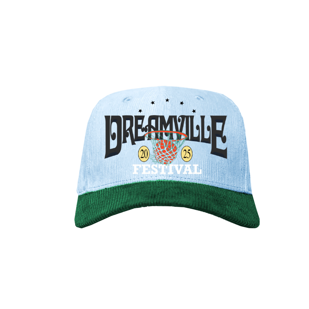 DV 25 Hoops Champs Green/Blue Hat – Dreamville Festival