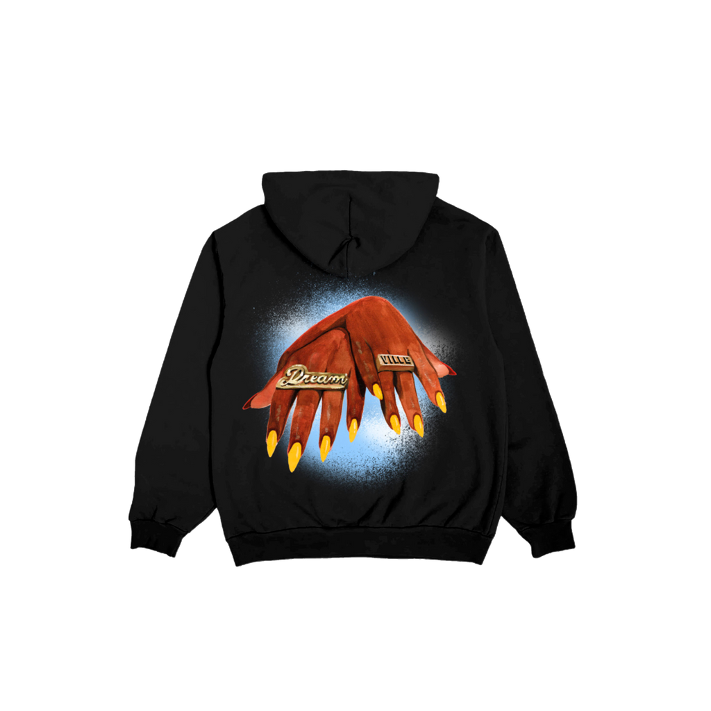 DV Rings Black Hoodie – Dreamville Festival