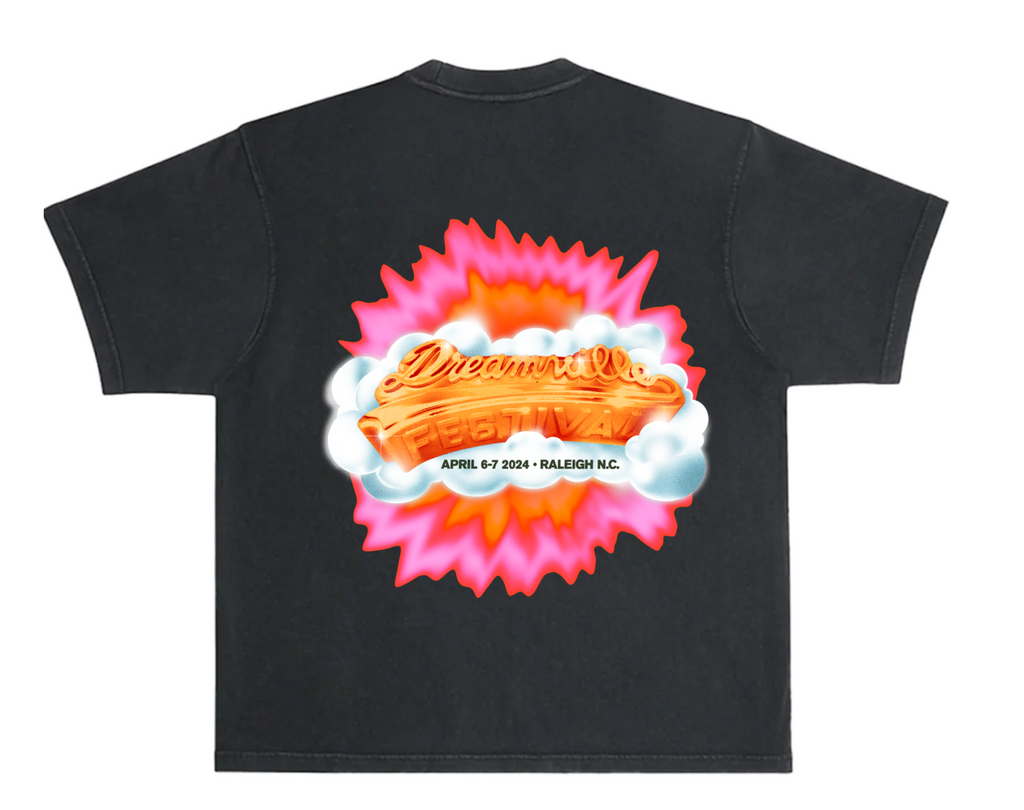 DV Fest 24 Sunburst Shadow Lineup Tee – Dreamville Festival