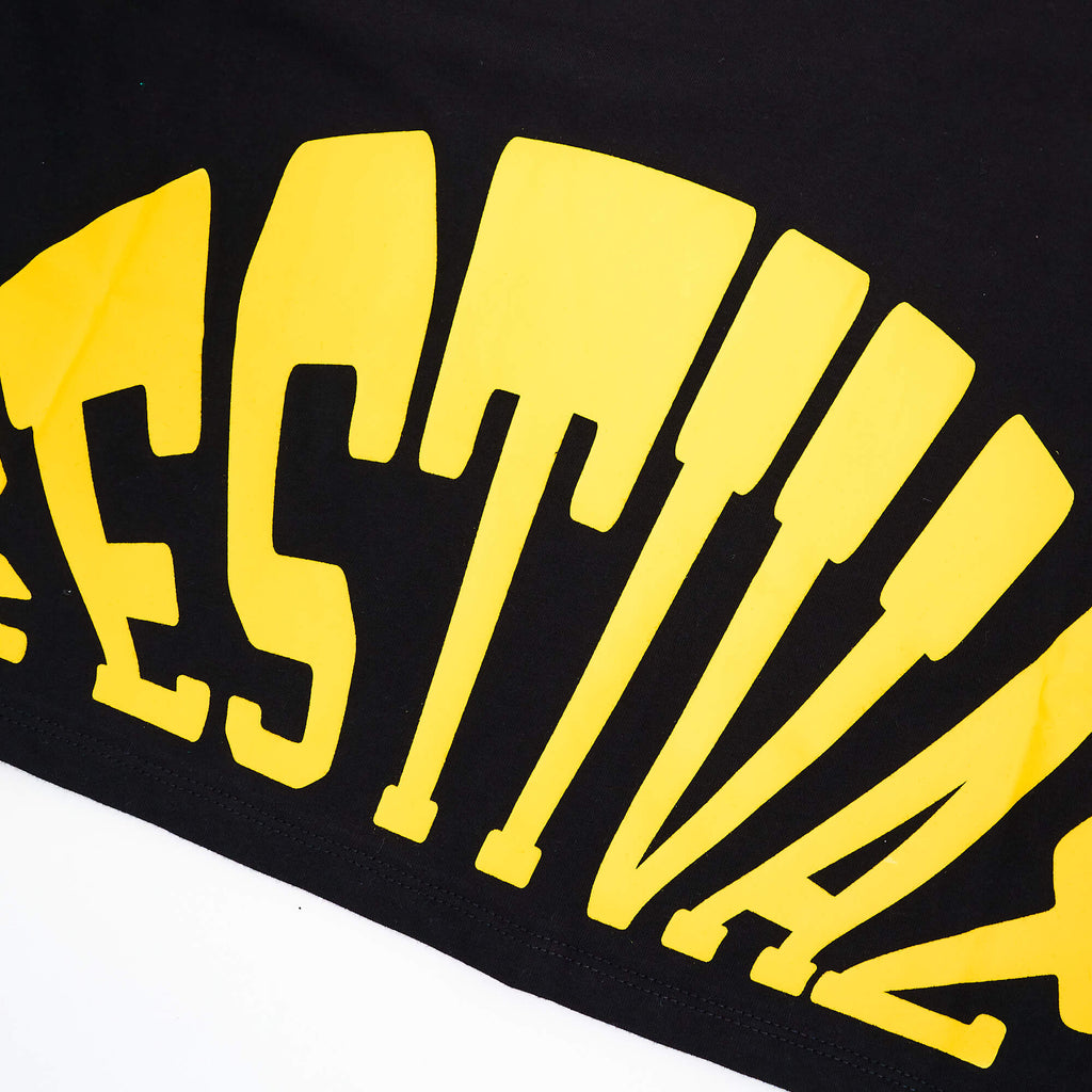 Dreamville Fanned Out Logo Black Crop Top – Dreamville Festival