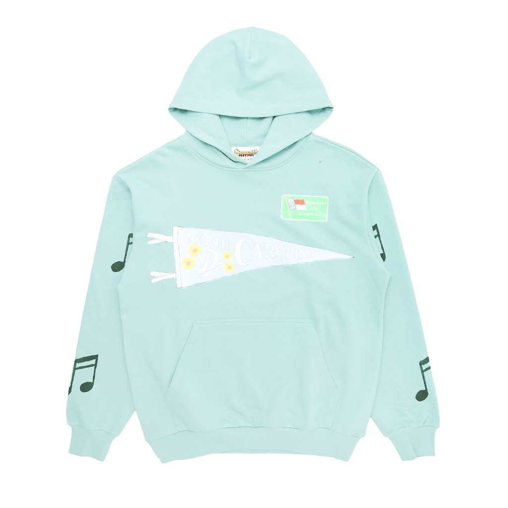 DV Fest Hoodie - Mint Pennant – Dreamville Festival